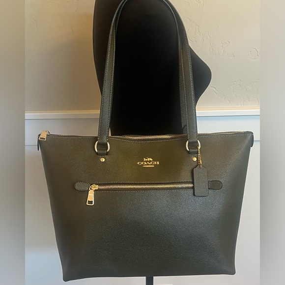 Coach | Bags | Coach Forest Green Gallery Tote 7968 | Poshmark